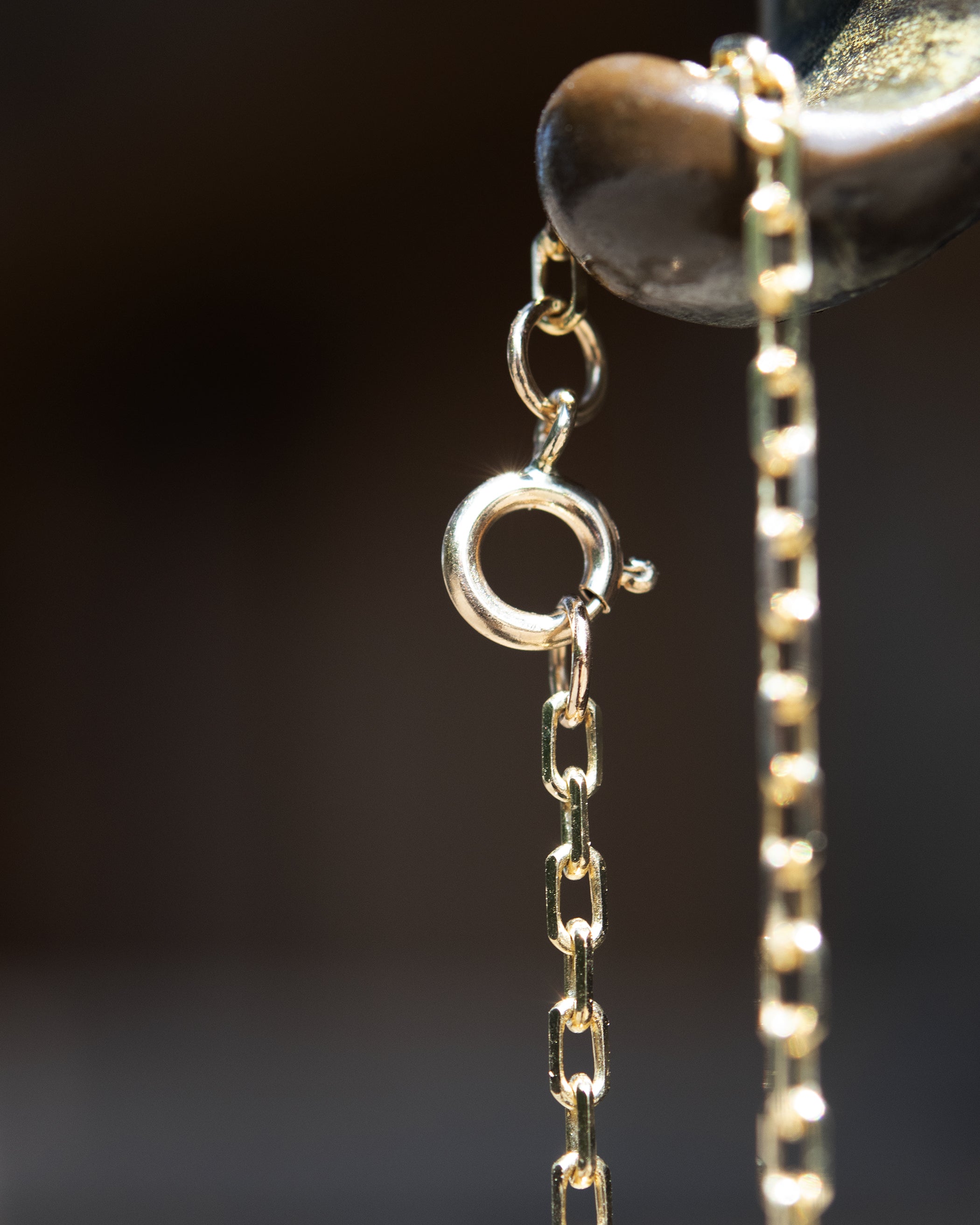 Elongated Diamond Cut Cable Chain 2.6mm 14k Gold Necklace – Wendy Nichol